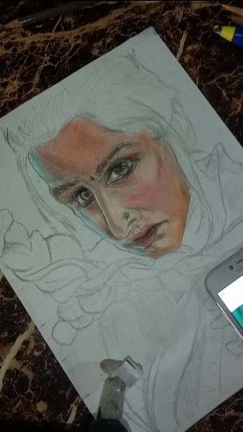 Stree 2 drawing #stree #art #drawing #shorts - YouTube