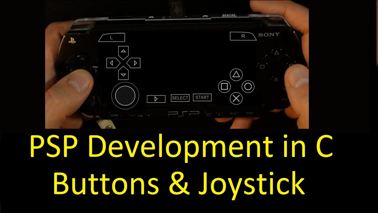 Live Coding, Reading Buttons & Joystick on PSP! - YouTube