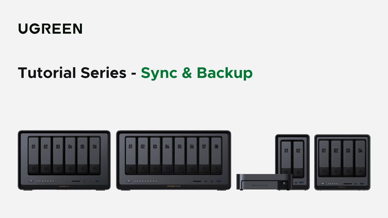 UGREEN NASync Tutorial Series - Introduction to Sync and Backup - YouTube