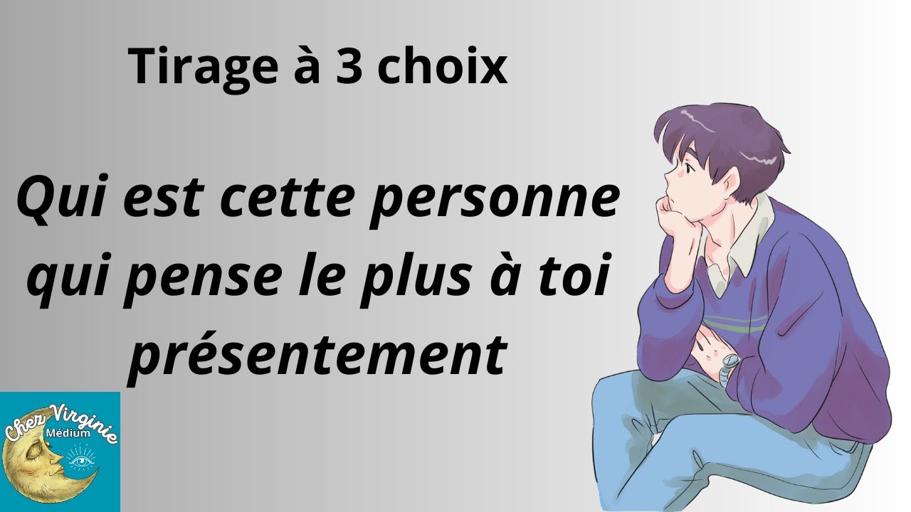 Qui est cette personne qui pense le plus à toi présentement #guidance # ...