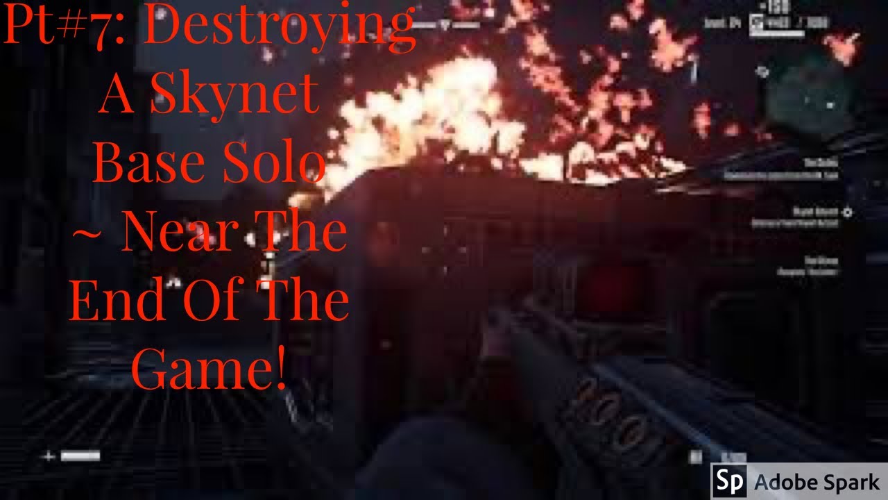 Terminator: Resistance Pt#7 Taking Out A Skynet Base Alone! - YouTube