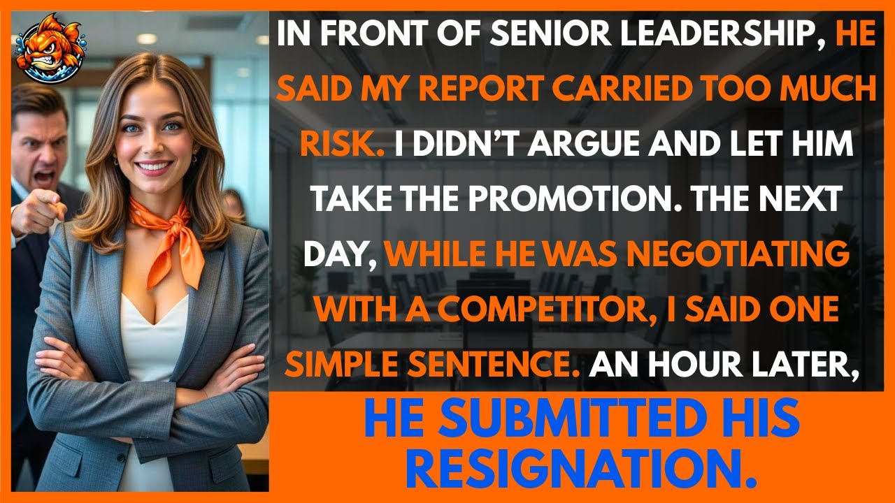 My Coworker Got Promoted by Exposing My “Mistakes”. HR Called Me in ...