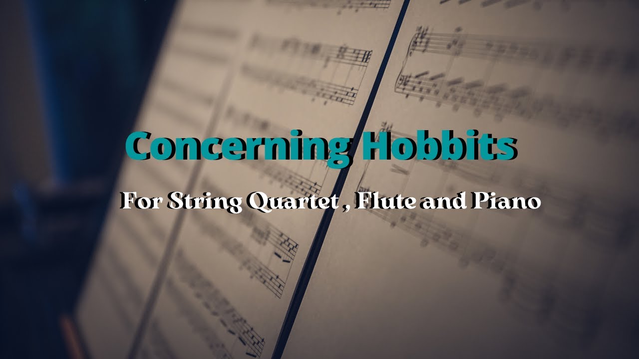 The Lord of The Rings | Concerning Hobbits | Sheet Music - YouTube