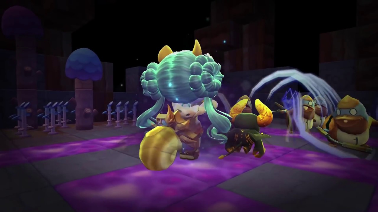 [Maplestory 2 NAEast] Knight 1-25 Dark Descent (rough footage) - YouTube
