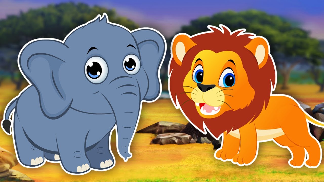 Safari & Zoo Animal Songs! | Animal Sounds Songs for Kids | Kids ...