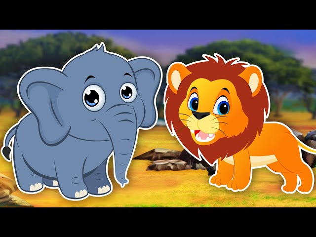 Safari & Zoo Animal Songs! | Animal Sounds Songs & Games for Kids ...