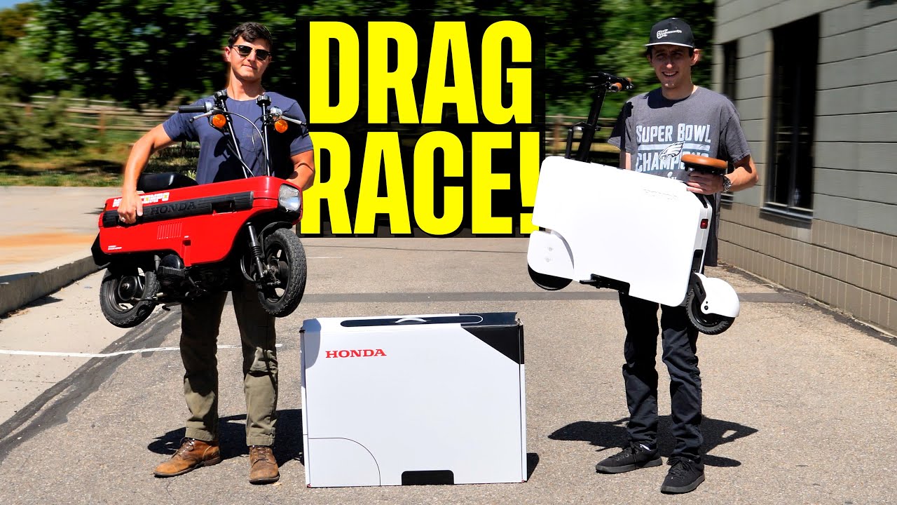 Old vs New Motocompacto: Drag Racing Two Very Odd And Quirky Honda ...