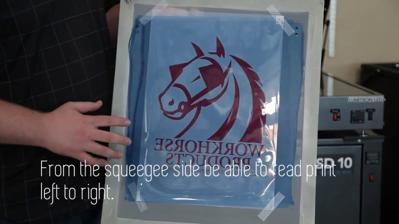 The Screen Exposure Process - YouTube