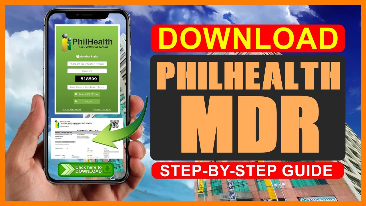 PAANO KUMUHA NG MDR SA PHILHEALTH ONLINE 2024 - YouTube