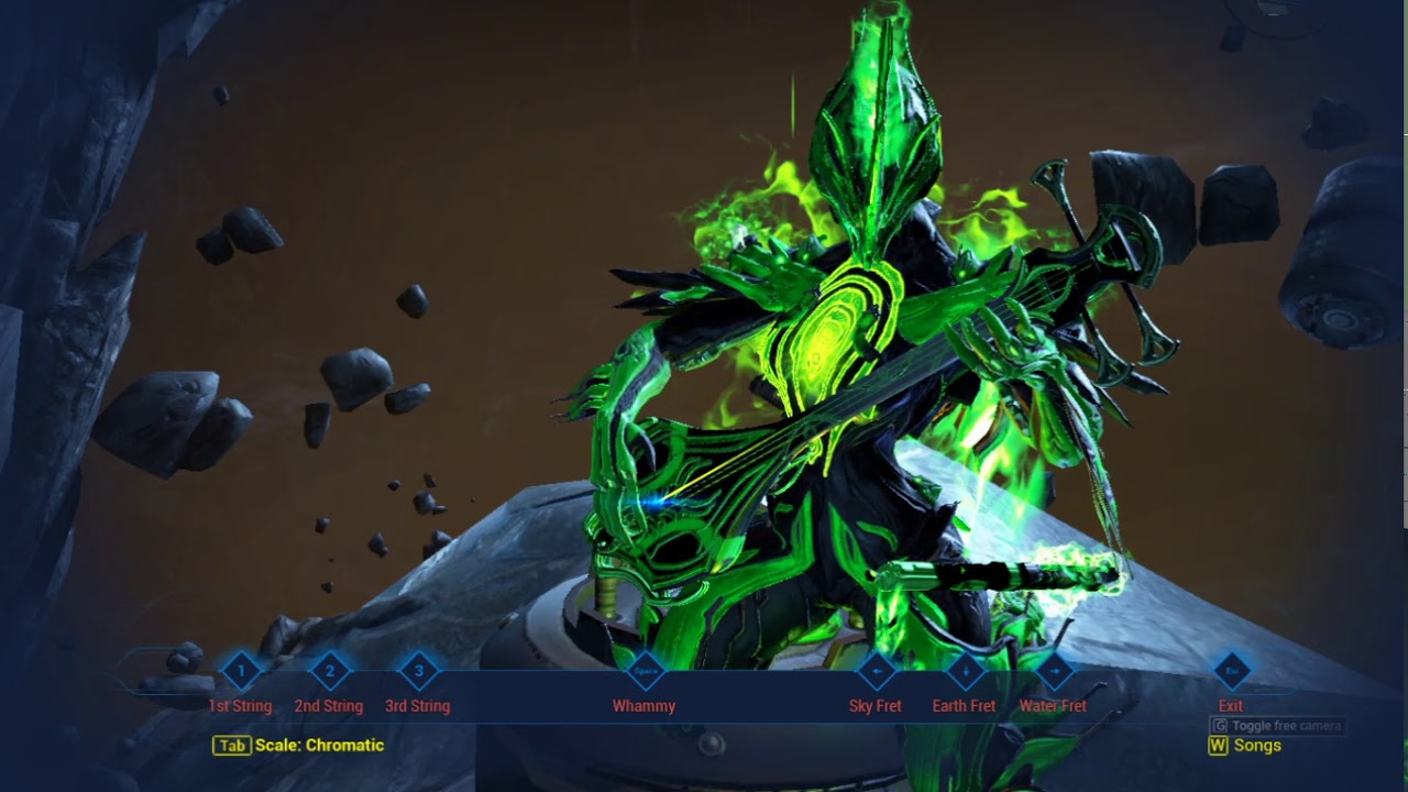 Warframe Shawzin: Guardians of the Galaxy Main Theme Song - YouTube