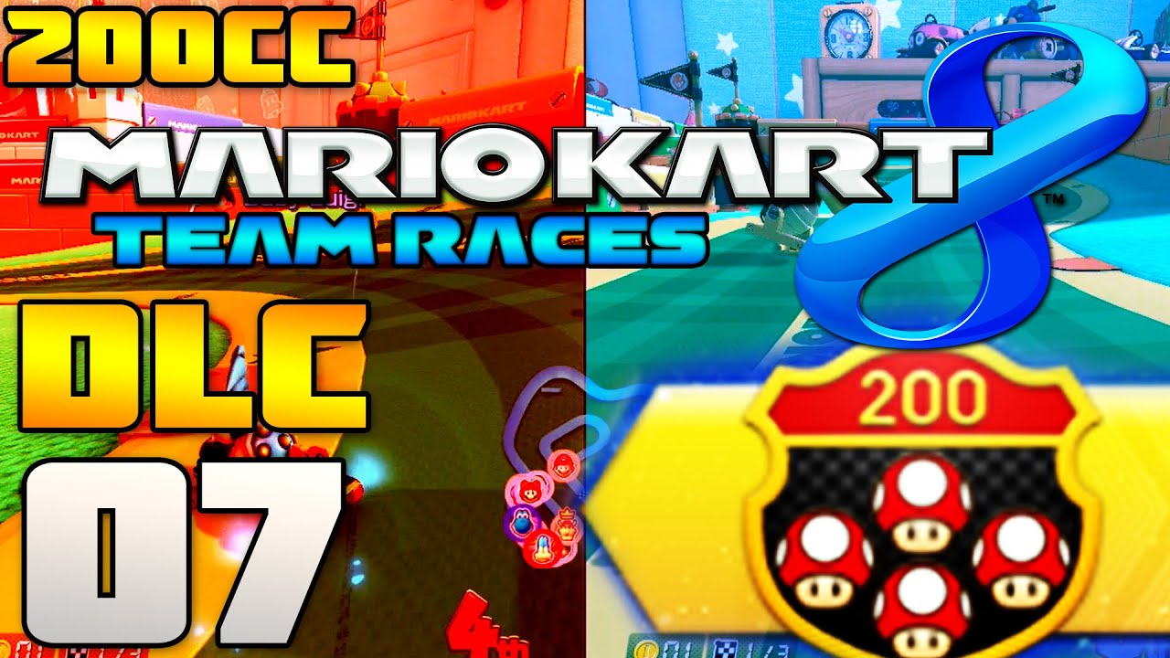 Mario Kart 8 Team Race – Mario Kart 8 Multiplayer Split Screen ...