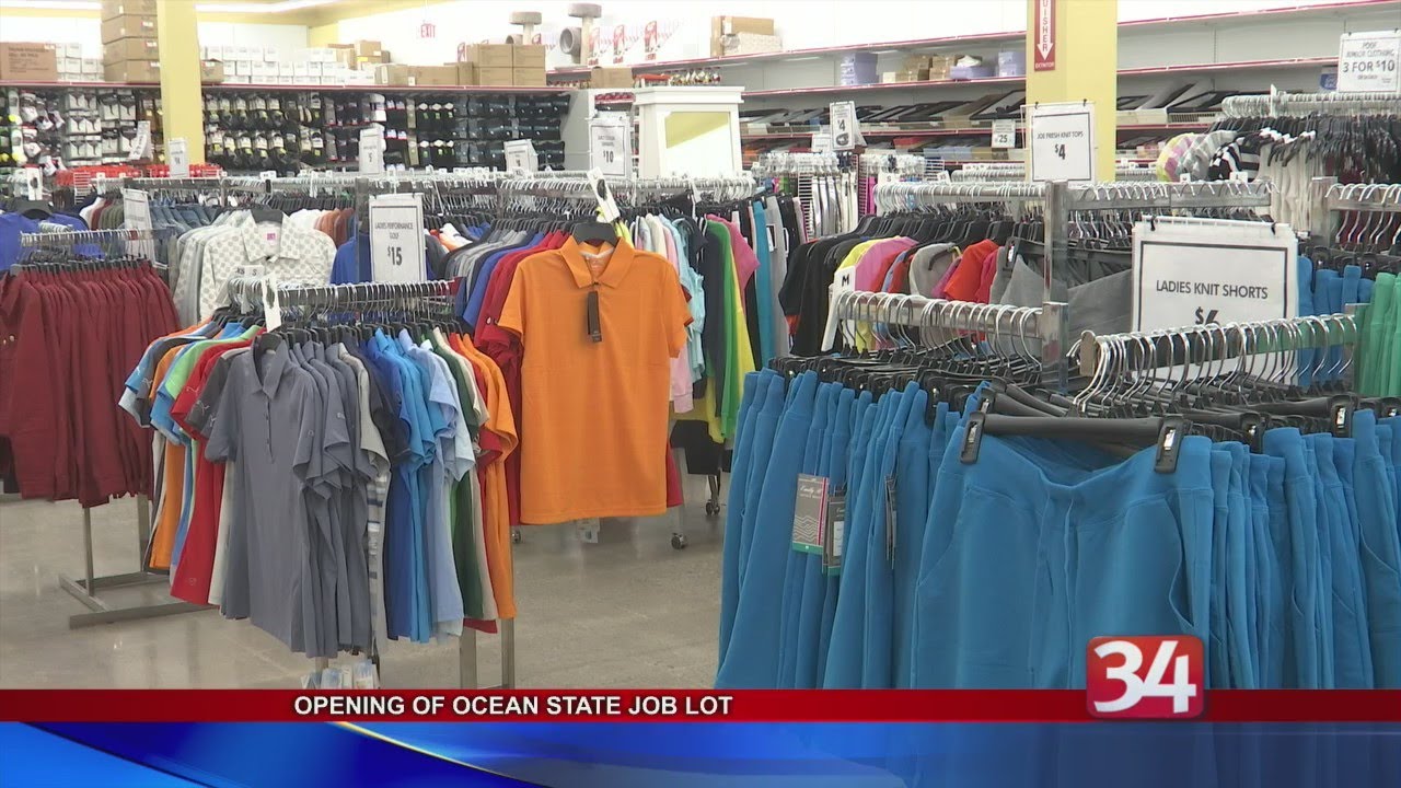 Ocean State Job Lot Opens - YouTube