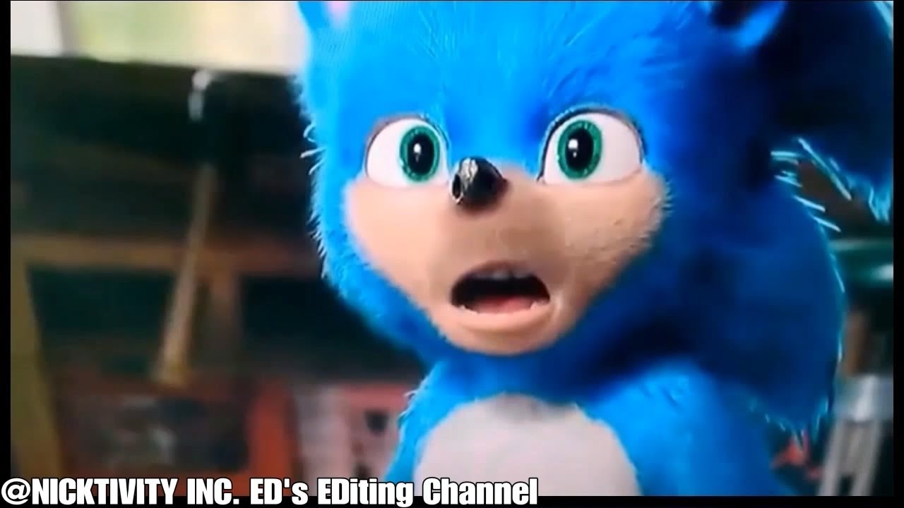 Characters Panicking at Sonic's 1st Movie Design - YouTube