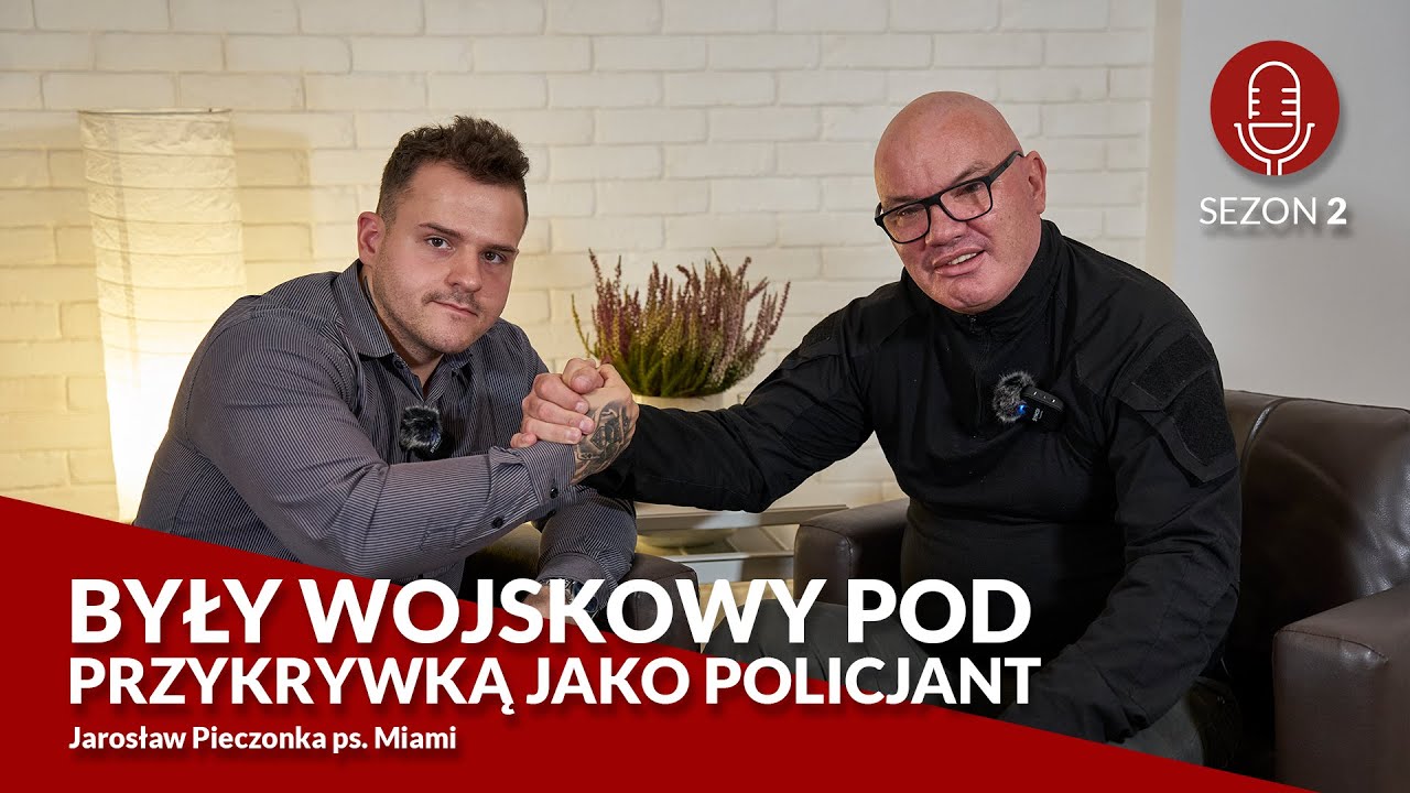 JAROSŁAW PIECZONKA ps. MIAMI. Jak wygląda ŻYCIE pod przykrywką w ...