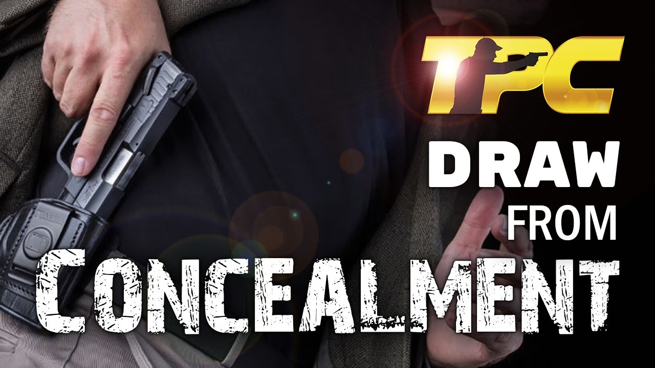 Speed Up Your Pistol Draw From Concealment - YouTube