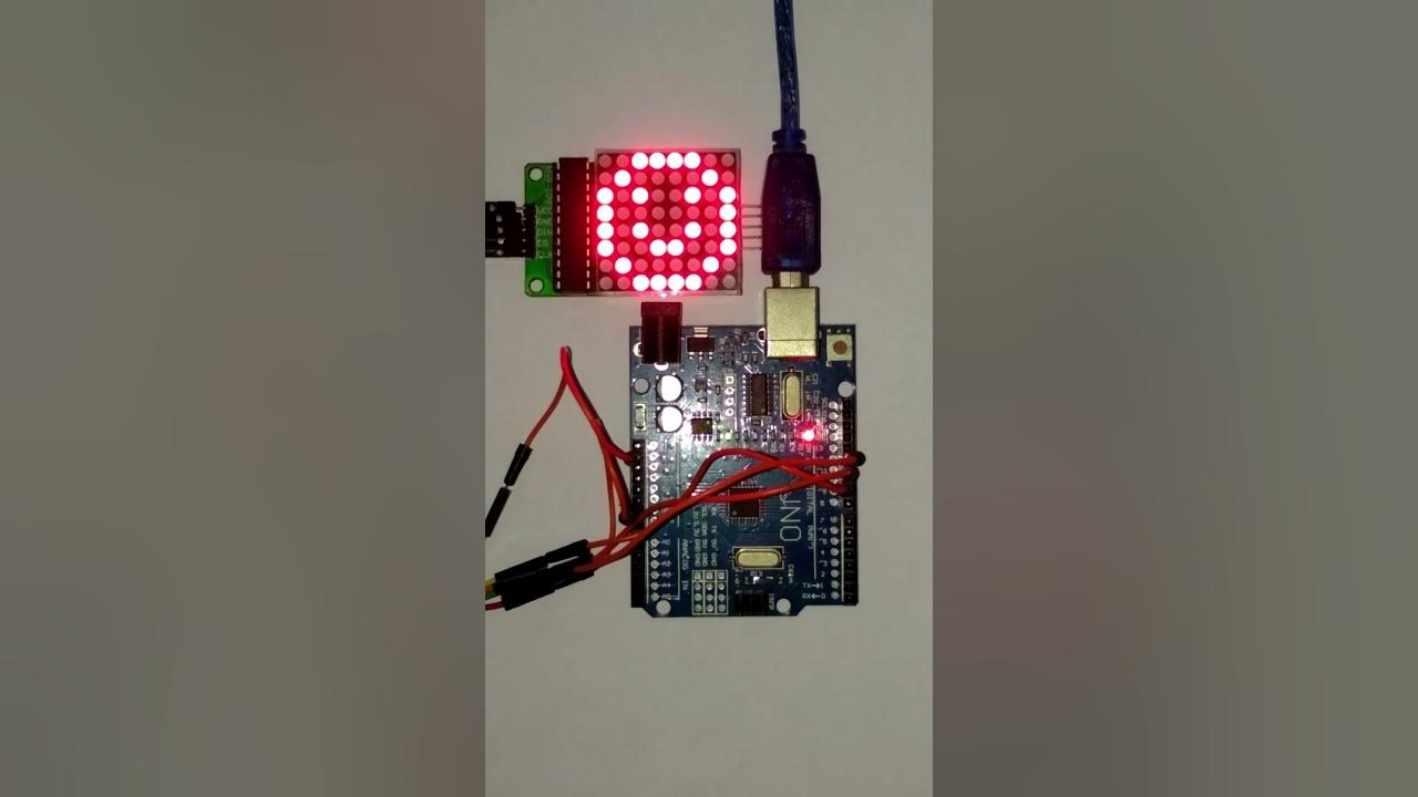 Displaying Emoji on 8x8 Matrix Display Module | #arduino | #lcd - YouTube