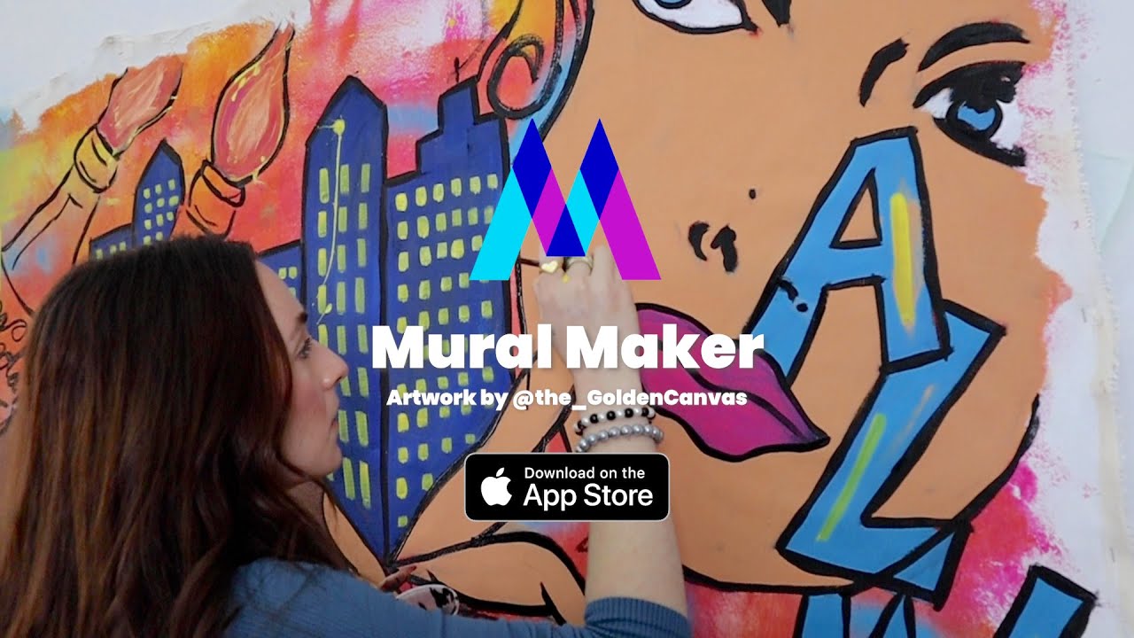 Scale your Sketches into Murals with Mural Maker! - YouTube