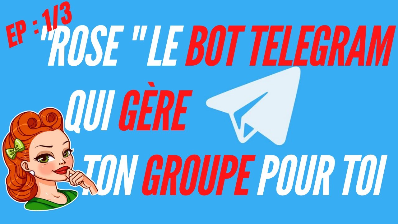 BOT TELEGRAM Qui Gere Ton Groupe AUTOMATIQUEMENT Rose Le Bot TELEGRAM bot-telegram-qui-gere-ton-groupe-automatiquement-rose-le-bot-telegram