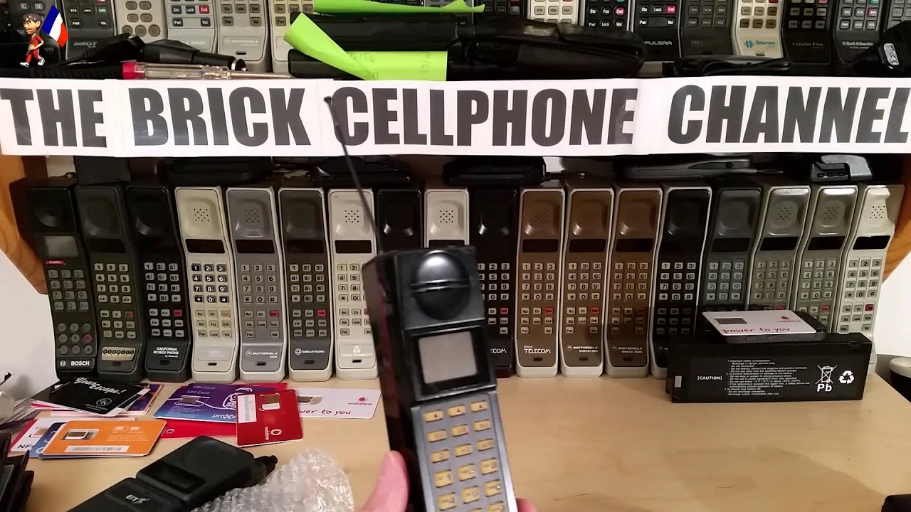 British Telecom BT Ivory brick phone from late 1980's - YouTube