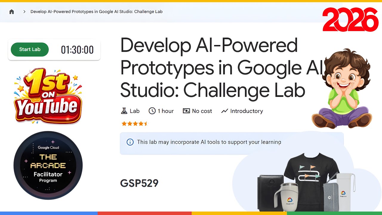 Develop AI-Powered Prototypes in Google AI Studio: Challenge Lab ...
