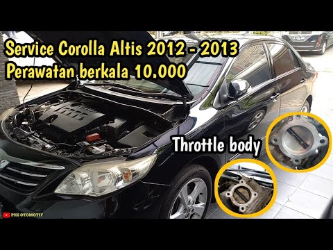 Service Berkala Corolla Altis 2012 - 2013 Mesin 2-ZR 1800 cc - YouTube