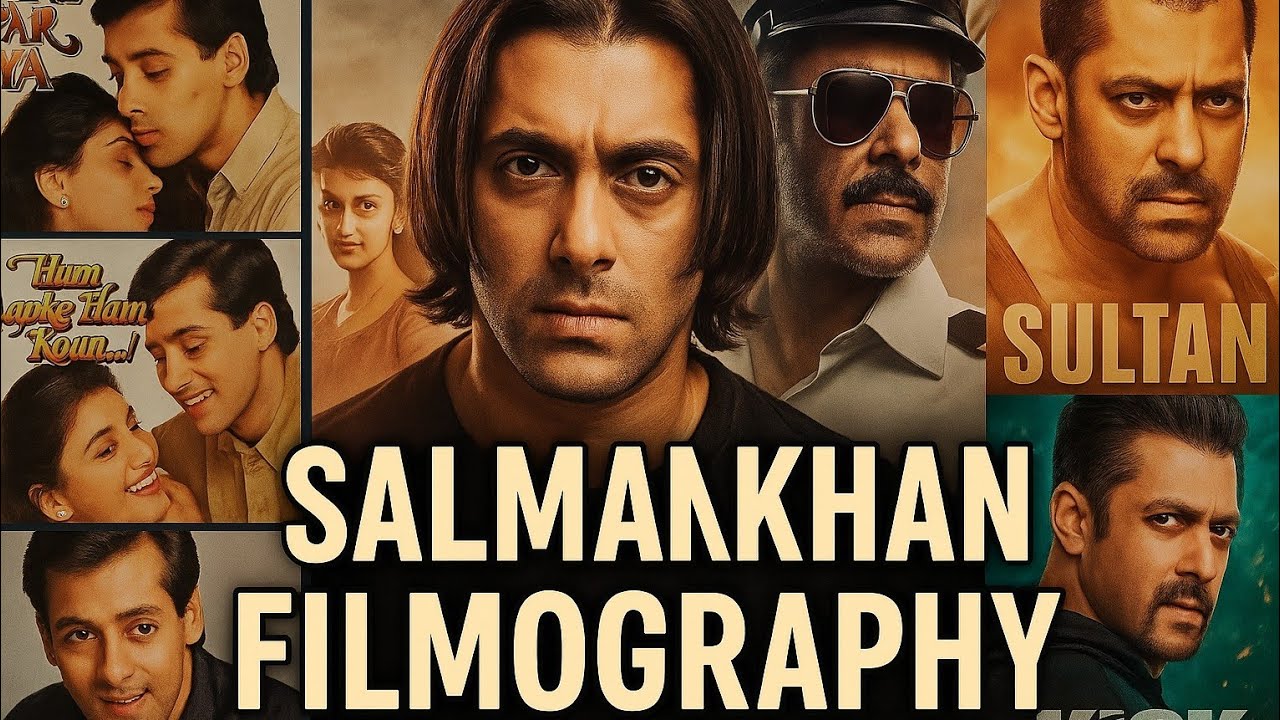 Salman Khan Filmography in hindi|| Bollywood|| - YouTube