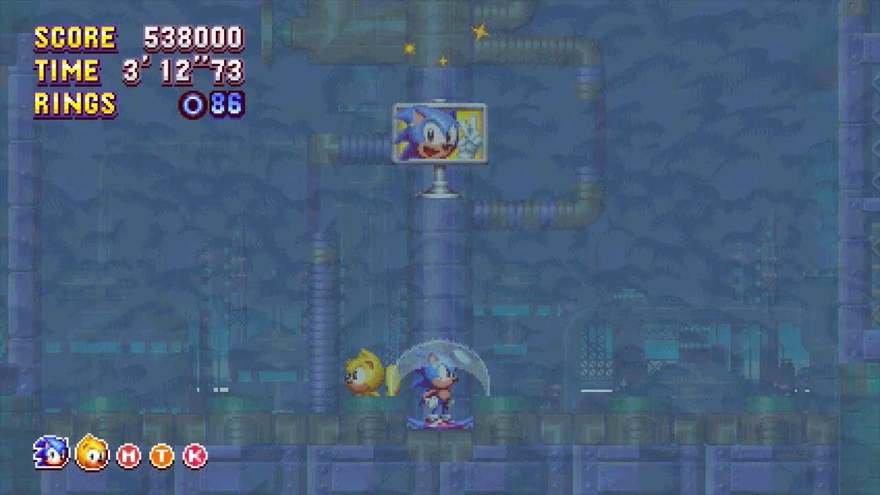 Sonic Mania Plus: Encore Mode Part 9: Oil Ocean Zone (Team Super) - YouTube