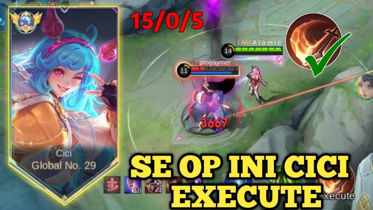 GILA!!SE OVERPOWER INI CICI PAKAI SPELL EXECUTE AUTO BANTAI-BANTAI ...