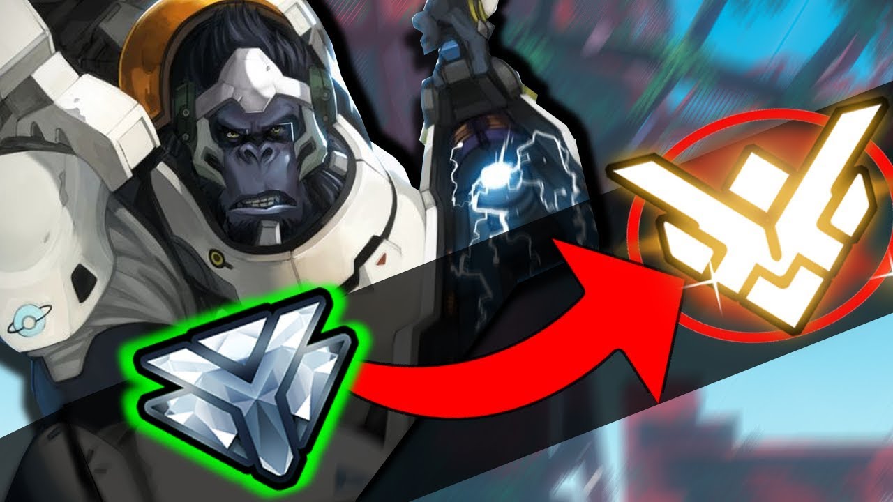 XQC - GRANDMASTER WINSTON GAMEPLAY TIPS | How To Improve As Winston ...