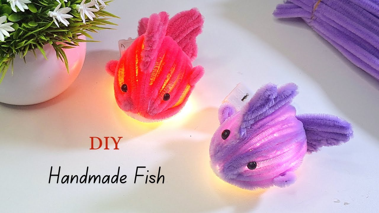 DIY Fish | Make Your Own Fish With Pipe Cleaners - Easy Craft Tutorials ...