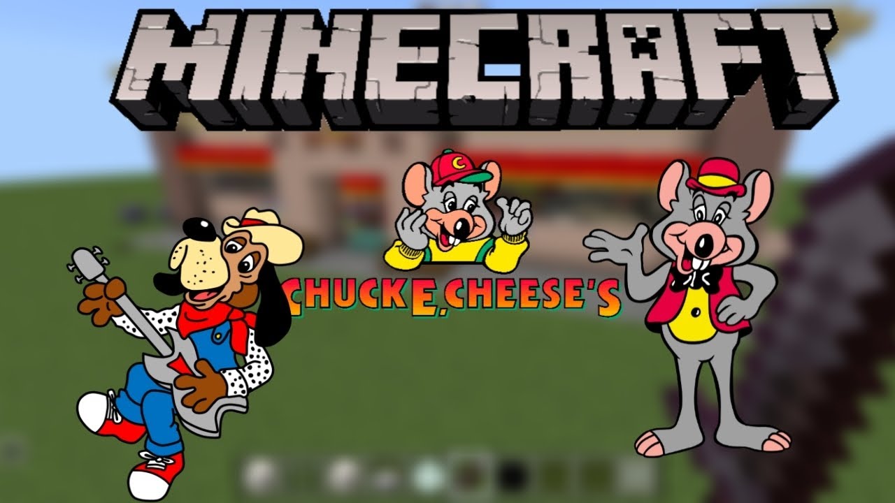 Chuck E Cheese's Minecraft Store Tour #1 - YouTube