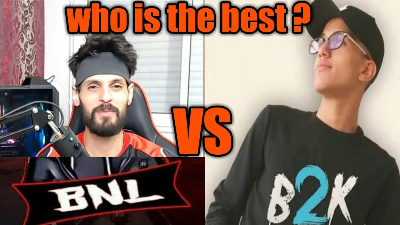 b2K Vs bnl gaming //free fire the best players//free fire - YouTube