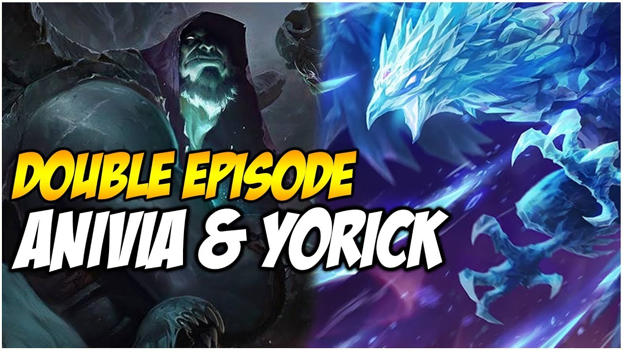 DIAMOND PROMO ANIVIA & YORICK - DOUBLE GAMEPLAY EPISODE | League of ...
