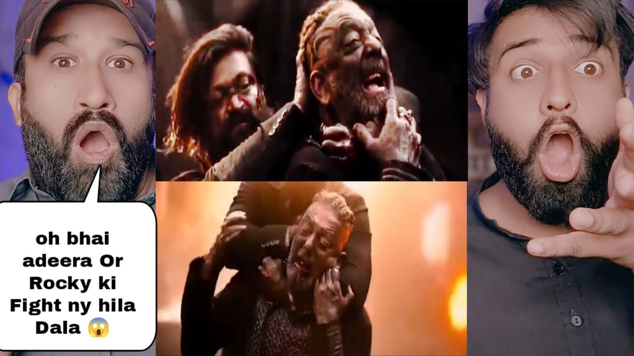 KGF CHAPTER 2 Movie | Rocky Vs Adeera Mass Fight Scene | - YouTube