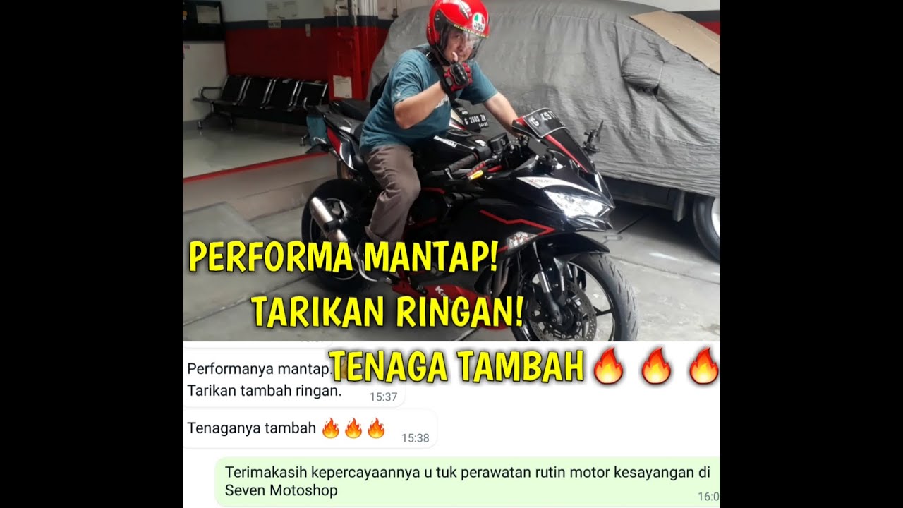 SERVICE / TUNE UP / MAINTENANCE RUTIN ZX25R JURAGAN TEGAL! - YouTube