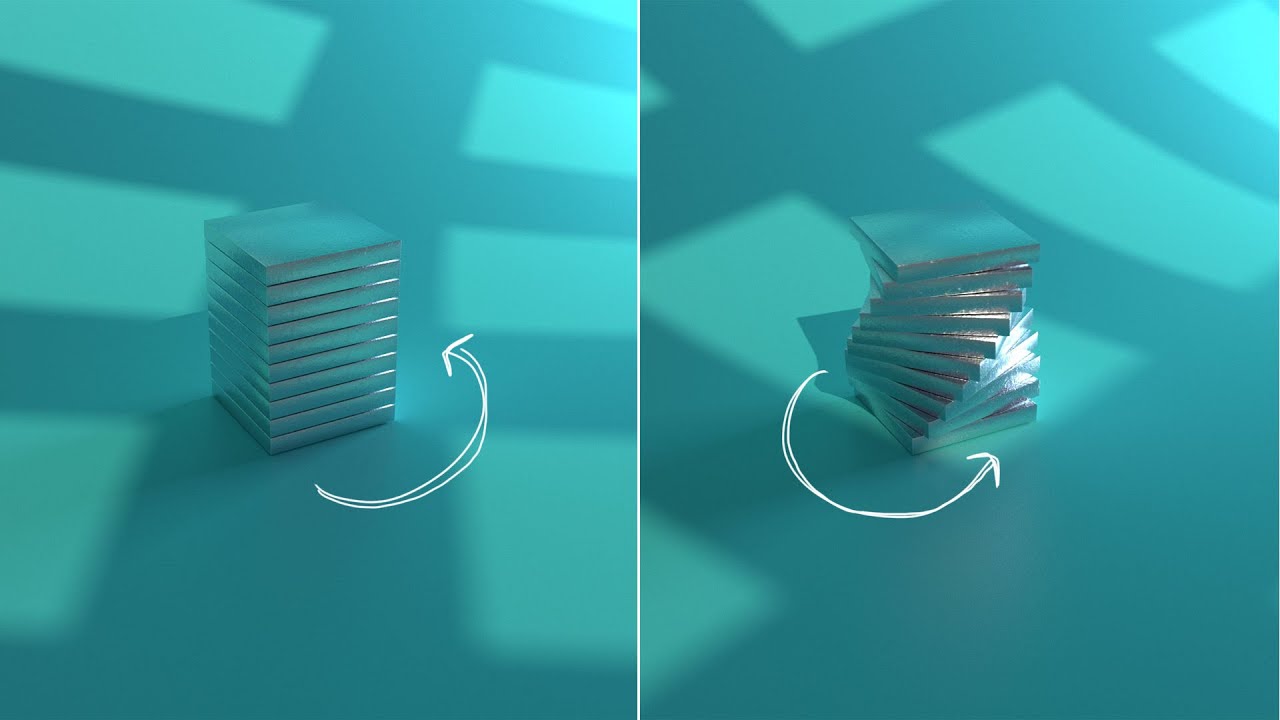 Cinema 4D: Satisfying Spinning Animation - YouTube