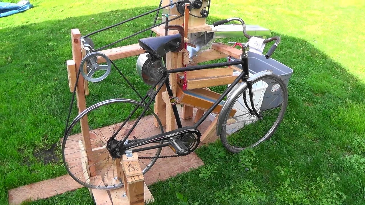 bike powered rice mill, rollers available through Ali Express $20 free ...
