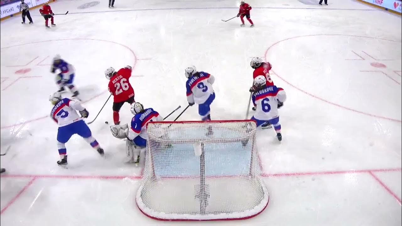 Livia Debnarova (2006), U18W World Championship 2024, SVK – SUI - YouTube