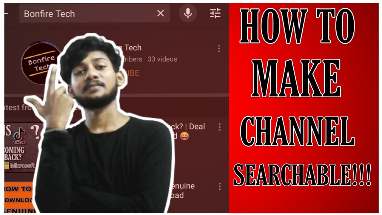 How To Make Channel Searchable | Make Your Channel Searchable | channel ...