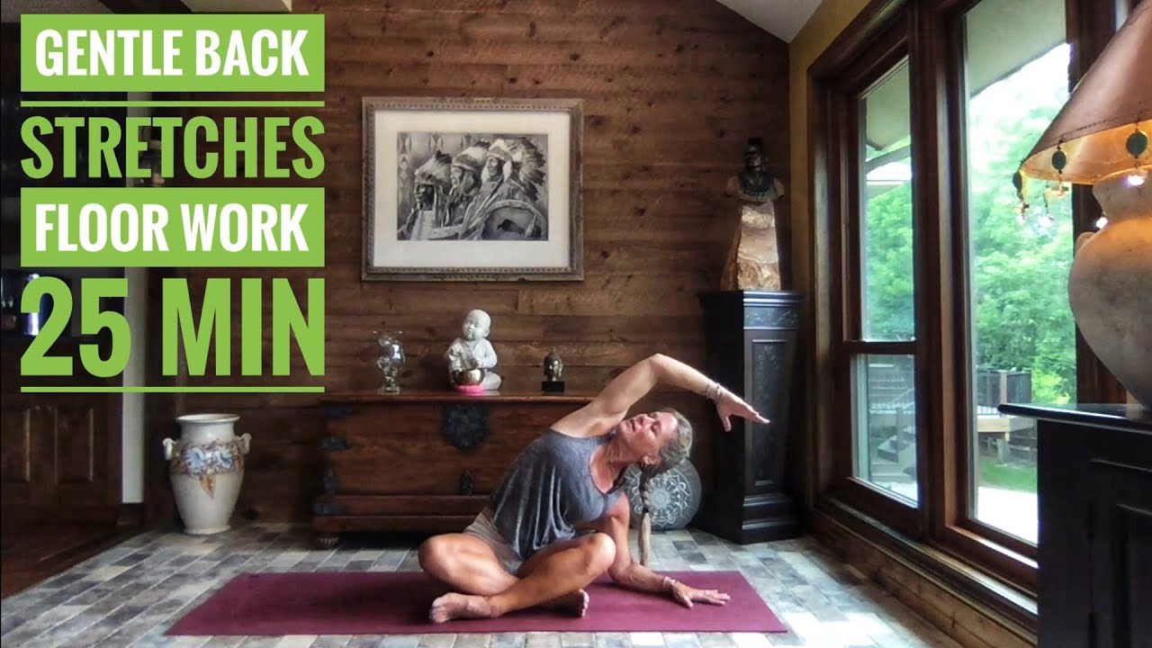Gentle Back Stretches || 25 Min - YouTube