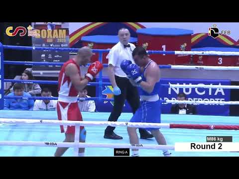 Bekzat Tangatar (KAZ) vs. Erdkin Adylbek Uulu (KGZ) Boxam Tournament 2025 (86kg) - YouTube