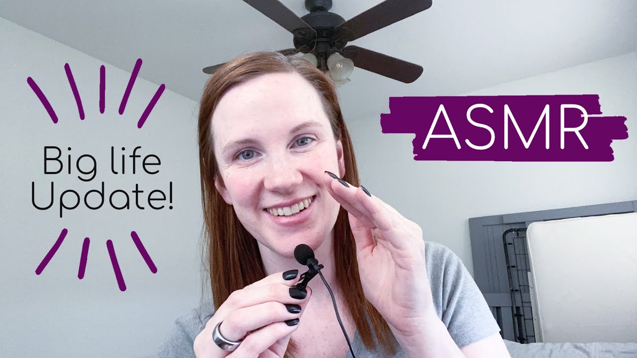 ASMR | Mini Mic Ramble & Life Update - YouTube