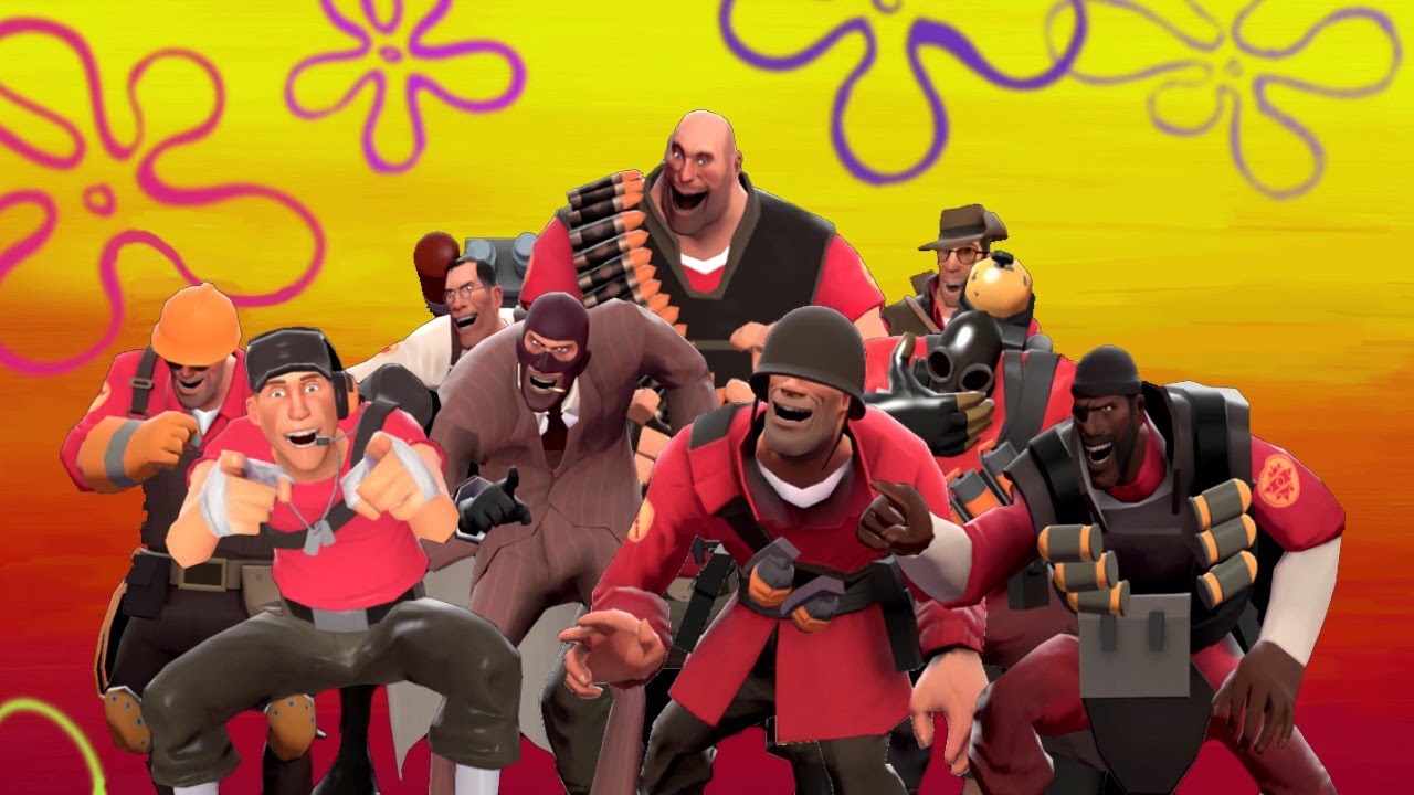 Spongebob Portrays Team Fortress 2 - YouTube
