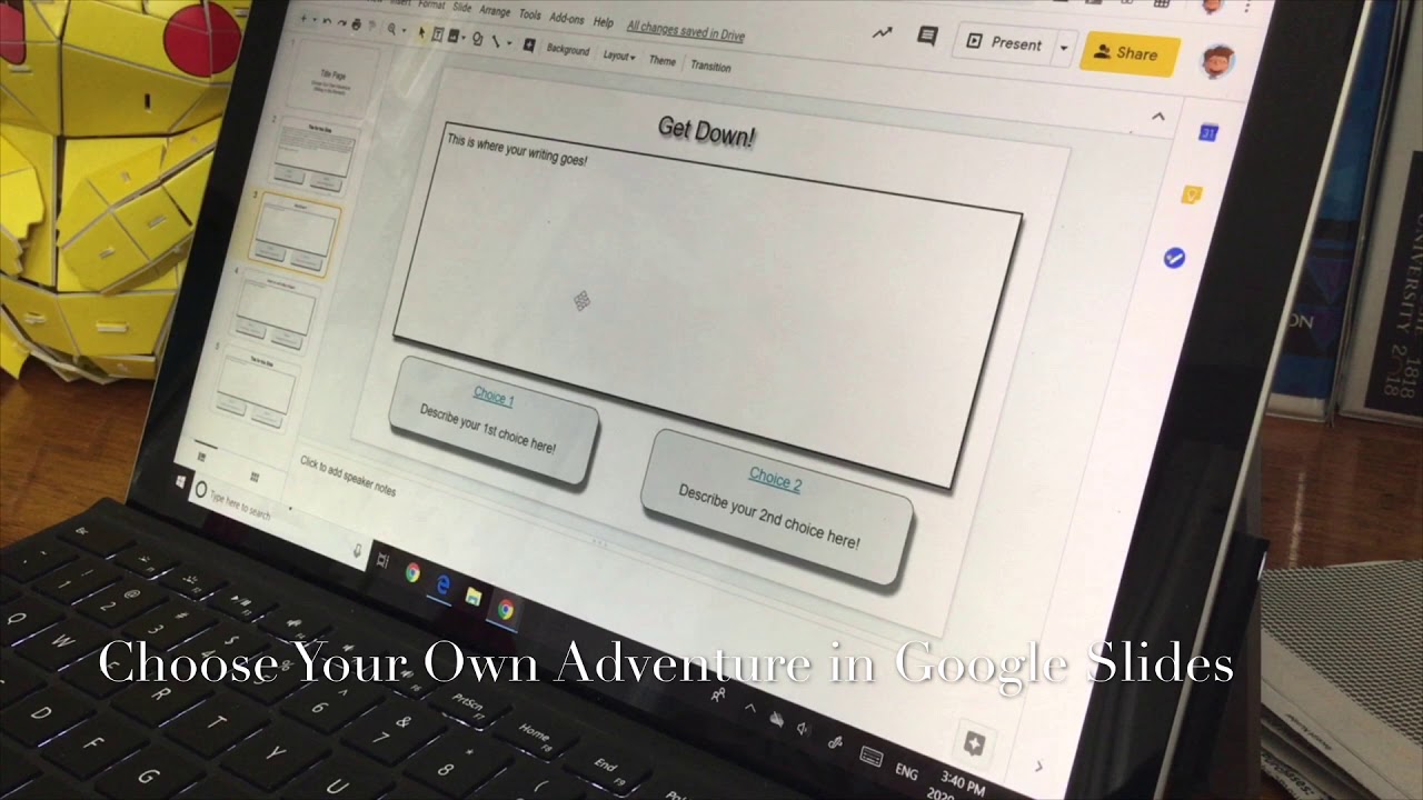 Google Slide - Choose Your Own Adventure - YouTube