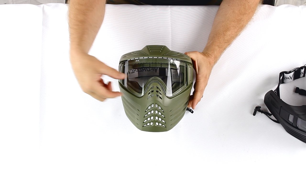 V-Force Sentry Paintball Mask - Review - YouTube