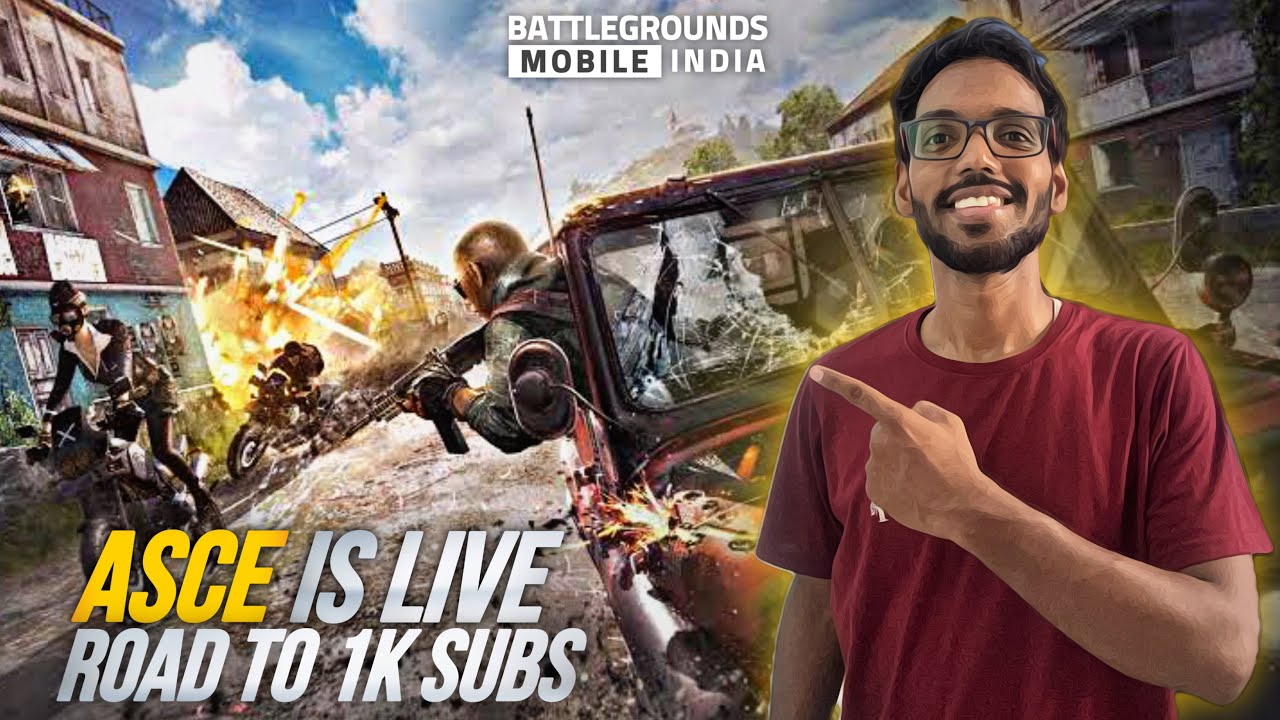 BGMI LIVE Stream | ASCE is Live | ASCE Gaming #BGMI #PUBG #PUBGM - YouTube