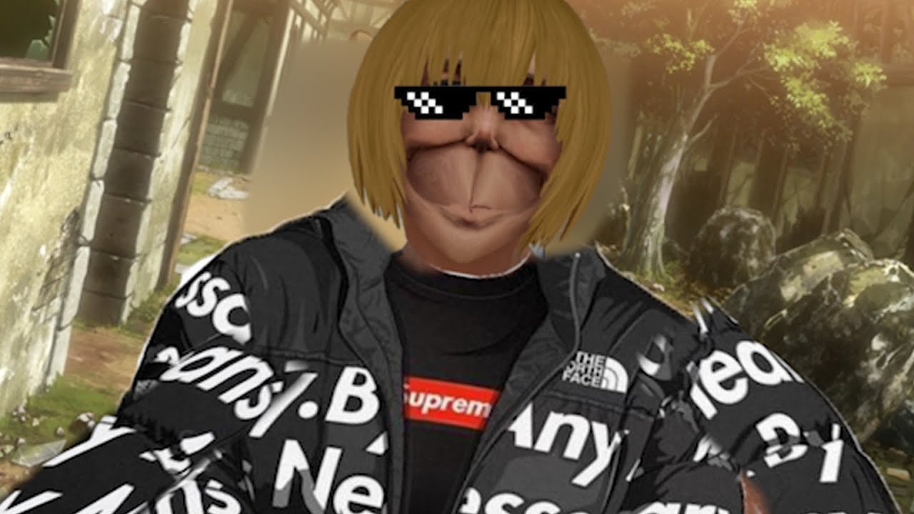 ARMIN SHOWING HIS DRIP TO BULLIES - ATTACK ON TITAN DRIP - YouTube