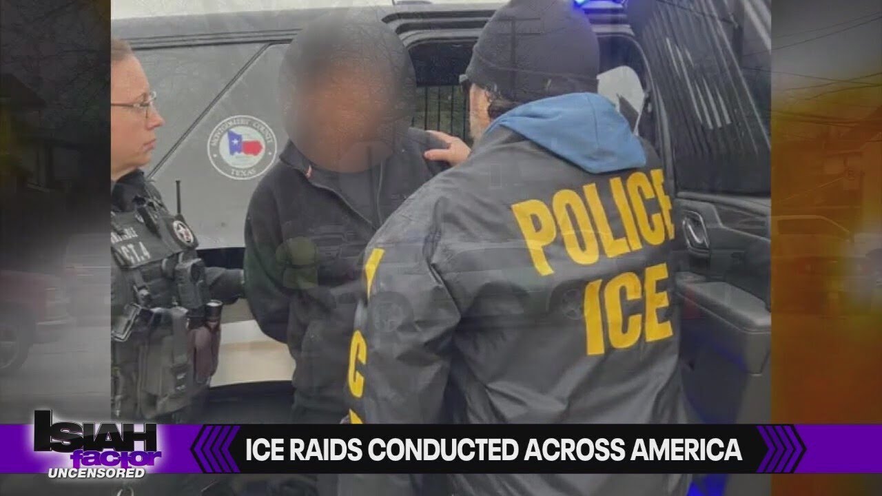 ICE mass deportation raids conducted across America - YouTube