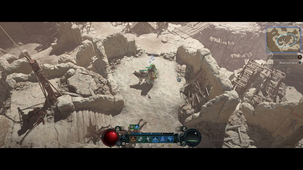 Diablo 4 - Search for little Tuya (Blood and Sweat) - YouTube