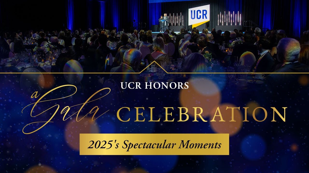 A Look Inside UCR Honors: A Gala Celebration 2025 - YouTube